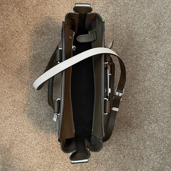 Coach | Bags | Nwt Coach Swagger 27 Tote Bag In Stone Multi Colorblock ...